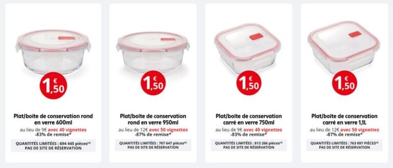 Anti-crise.fr | Bon Plan Intermarché : Plats/Boîtes CURVER® à partir de ...