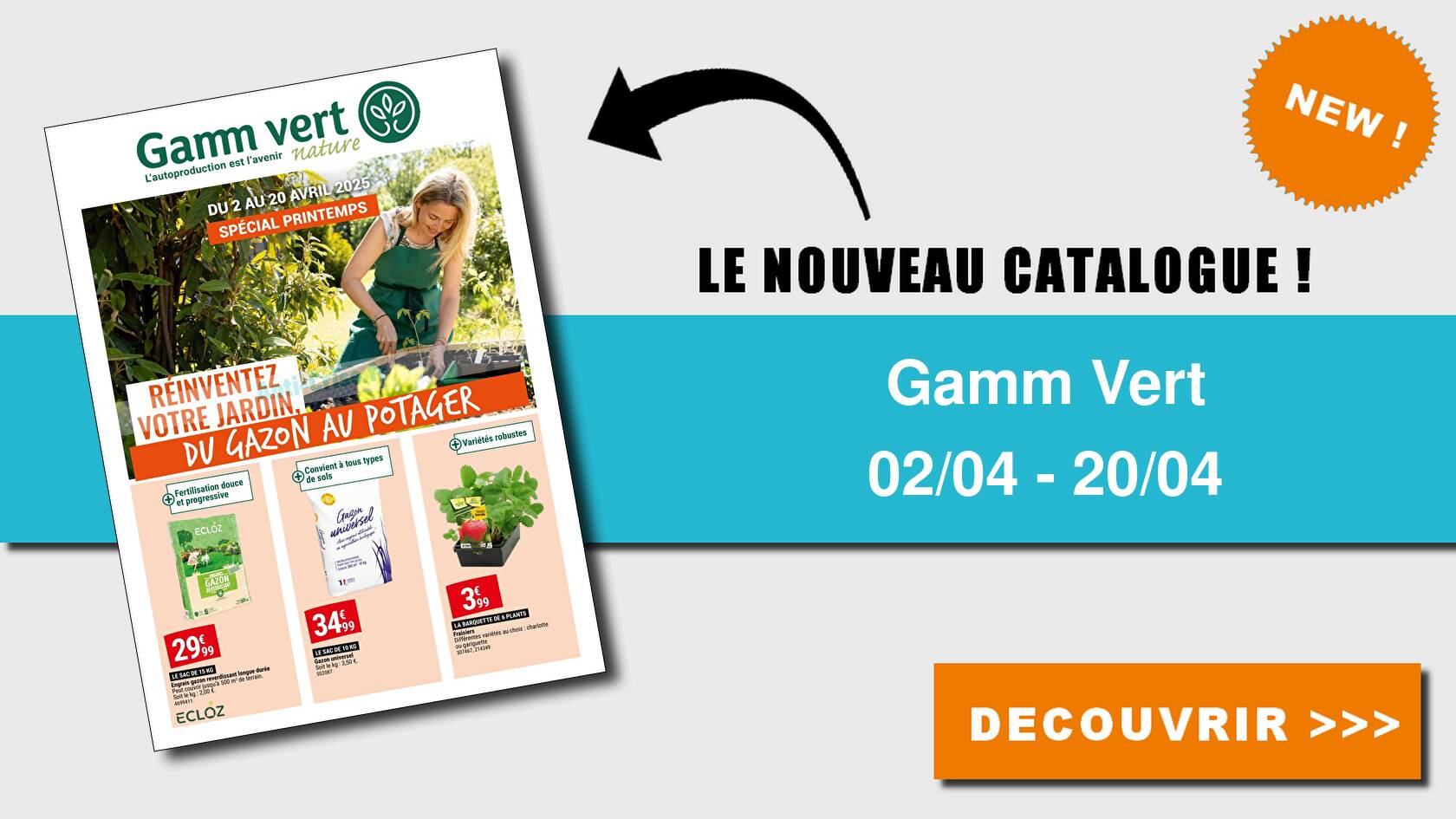 Anti-crise.fr | Catalogue Gamm Vert du 02 au 20 avril 2025GAMM VERT : le nouveau catalogue du 02 ...