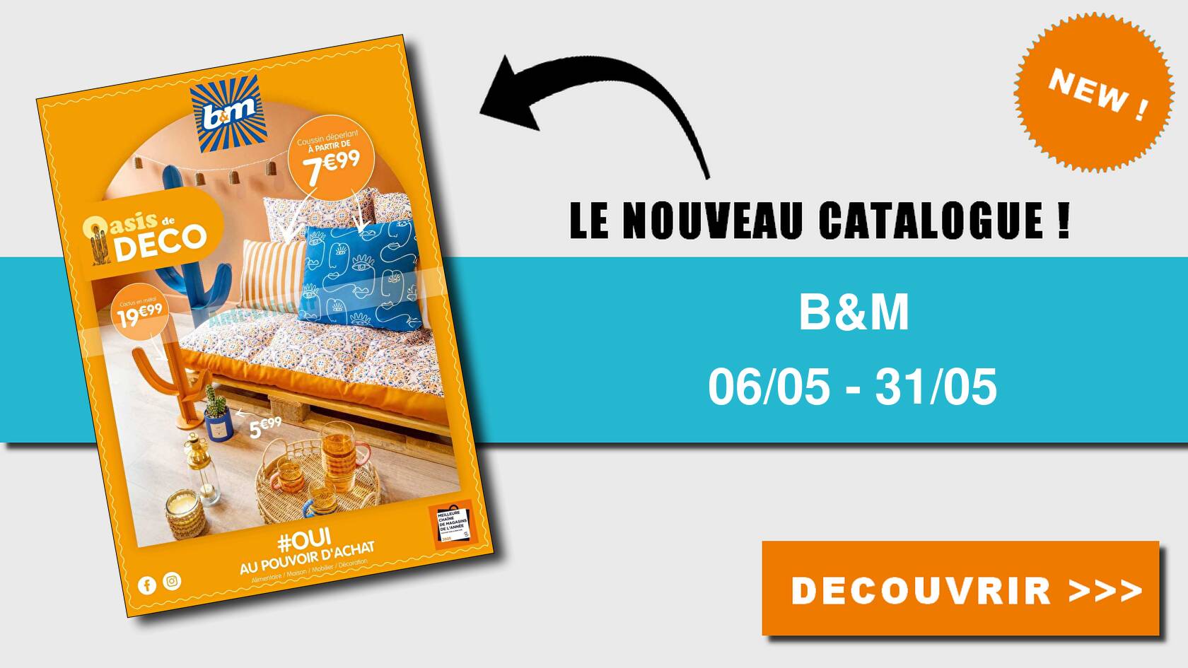 Anti-crise.fr | Catalogue B&M du 06 au 31 mai 2025B&M : le nouveau catalogue du 06 au 31 mai ...