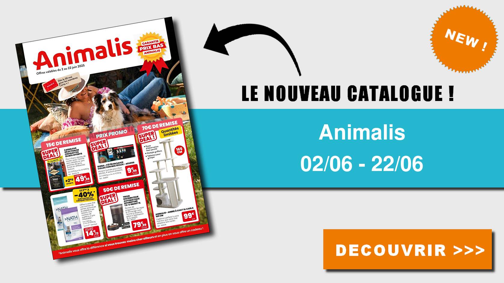 Anti-crise.fr | Catalogue Animalis du 02 au 22 juin 2025ANIMALIS : le ...