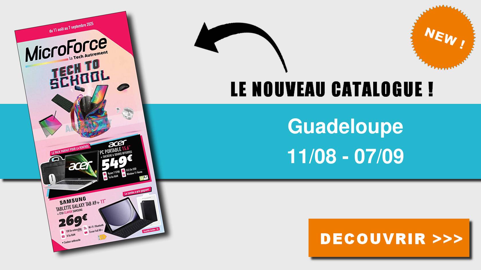 Anti-crise.fr | Catalogue Guadeloupe du 11 août au 07 septembre 2025 (MicroForce Guadeloupe ...