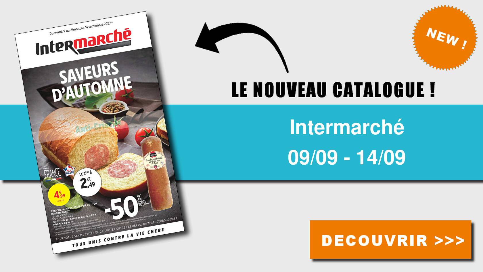 Anti-crise.fr | Catalogue Intermarché du 09 au 14 septembre 2025 ...