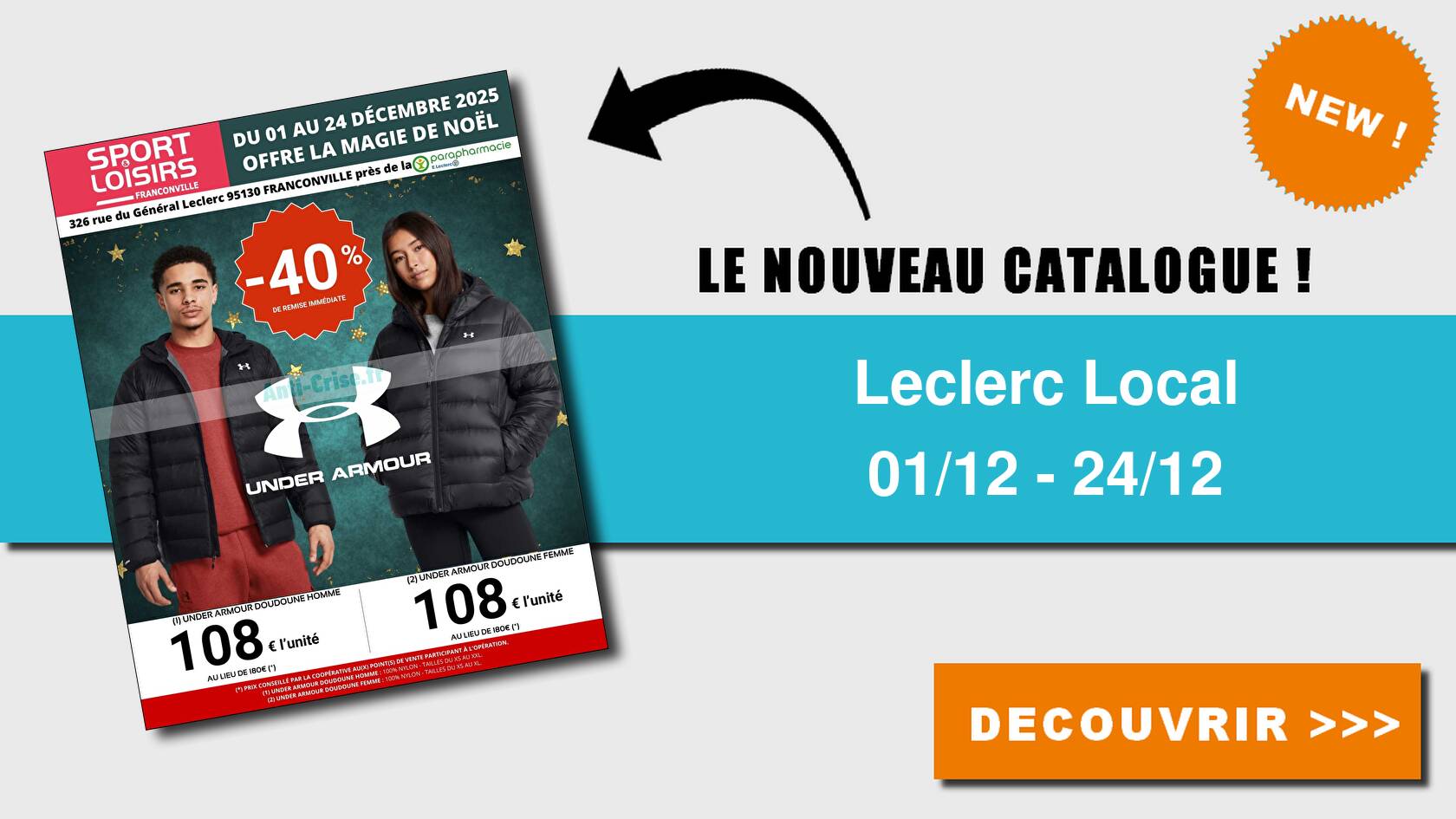 Catalogue Leclerc Franconville