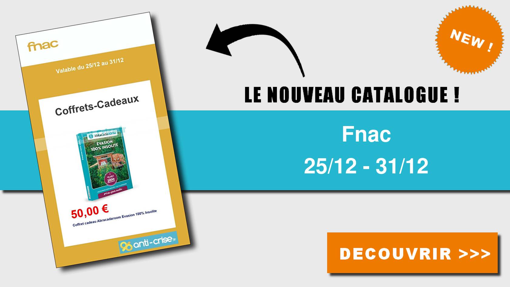 Anti-crise.fr | Catalogue Fnac du 25 au 31 décembre 2025FNAC : le ...