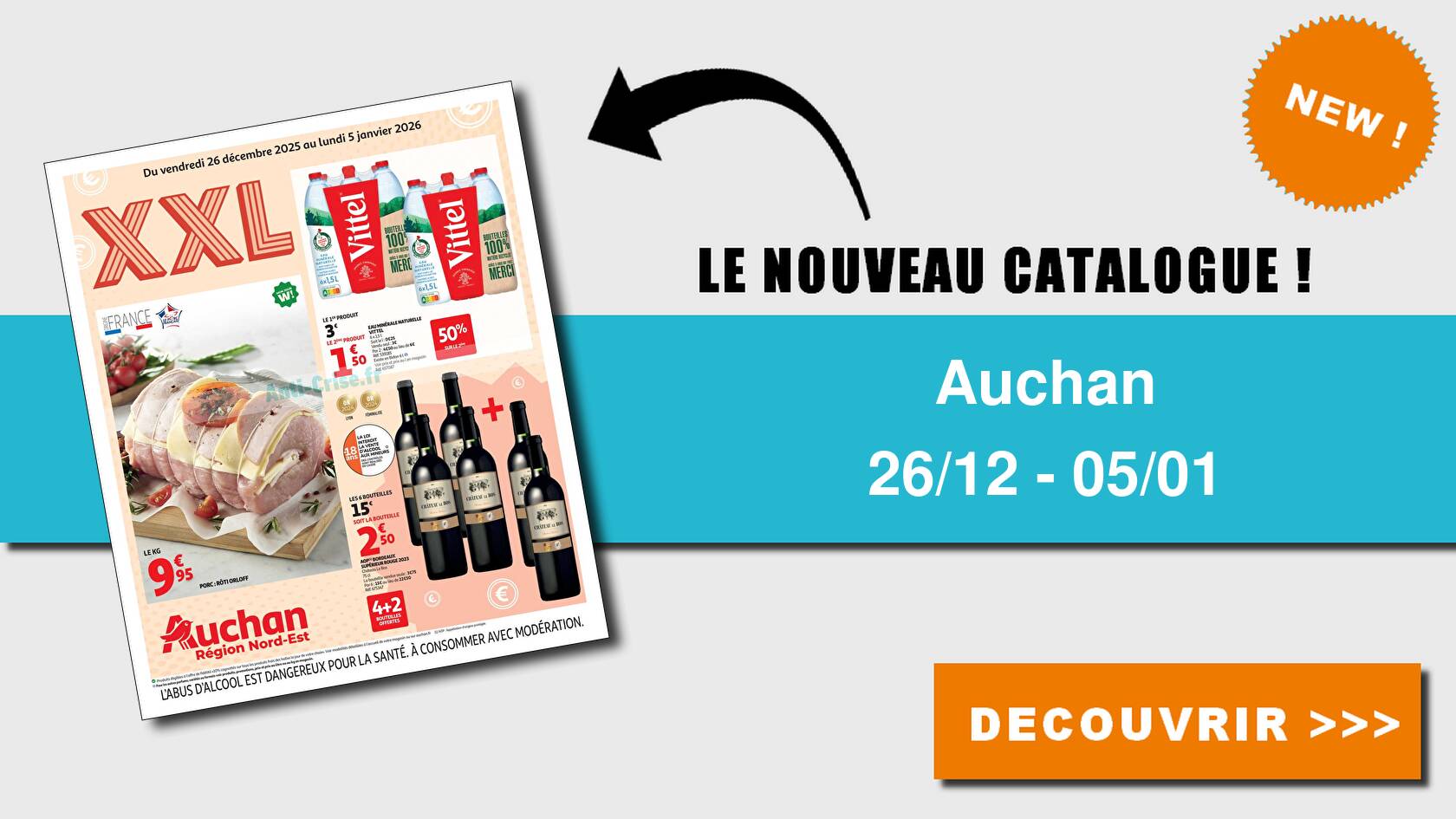 Anti-crise.fr | Catalogue Auchan du 26 décembre 2025 au 05 janvier 2026 ...