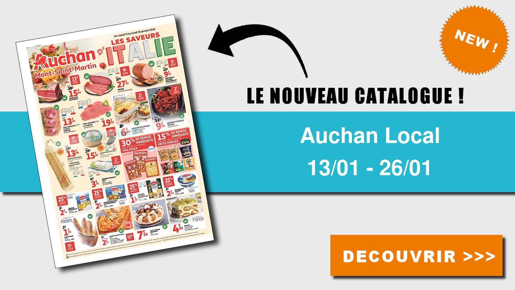 Anti-crise.fr | Catalogue Auchan Local du 13 au 26 janvier 2026 (Mont ...