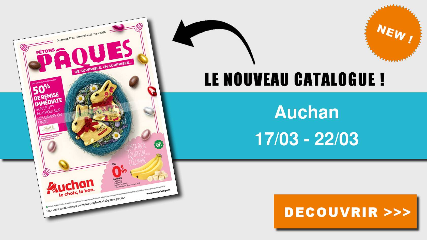 Anti-crise.fr | Catalogue Auchan du 17 au 22 mars 2026AUCHAN : le ...